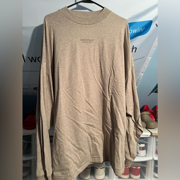 Essentials | Shirts | Essentials Long Sleeve Tee | Poshmark
